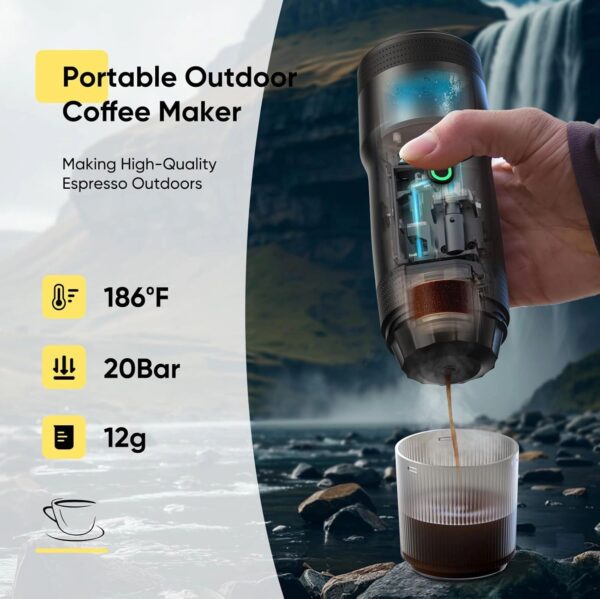 Portable Espresso Machine - Berk's Beans Coffee